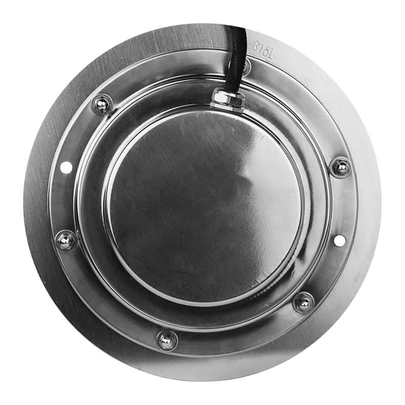 190mm Stainless Steel Recessed Pool Light